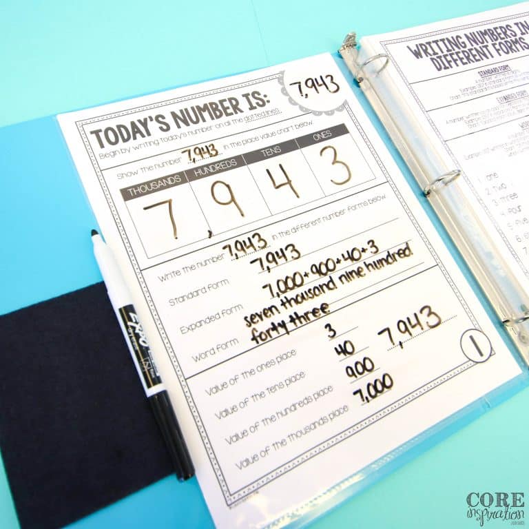 How To Make the First Week of Math Workshop A Success - Core Inspiration