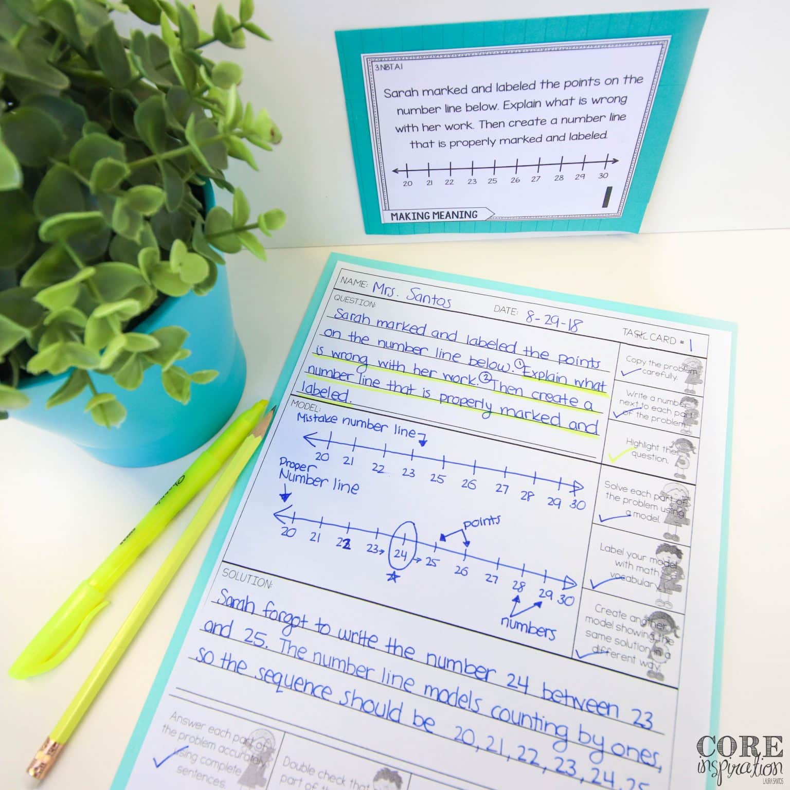 How To Make the First Week of Math Workshop A Success - Core Inspiration