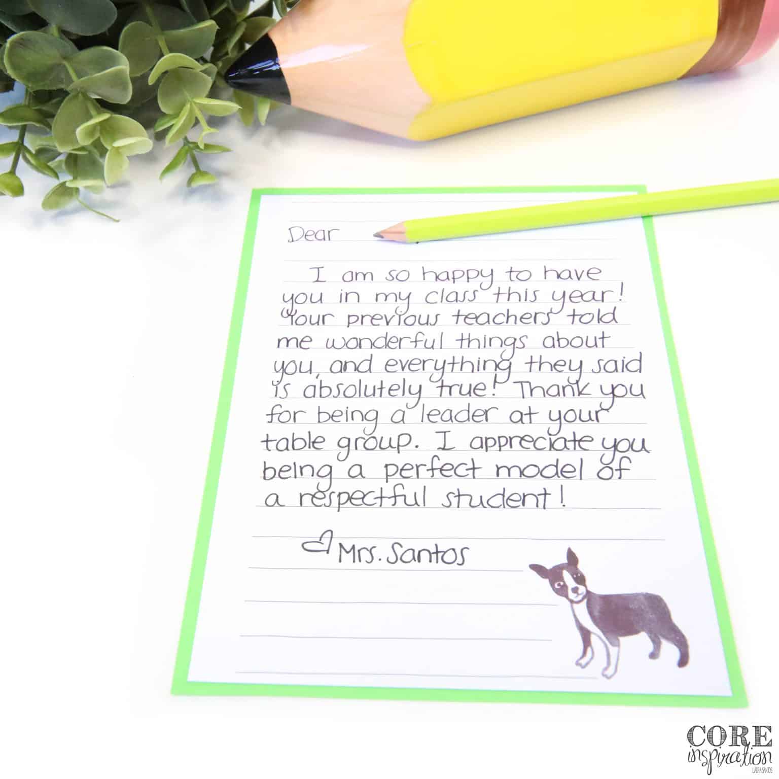 Five Favorite Activities for the First Day of Elementary School - Core ...