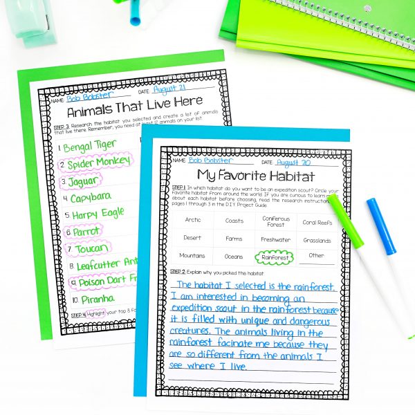 Place Value In The Wild Cross-Curricular Project - A Math & Science ...