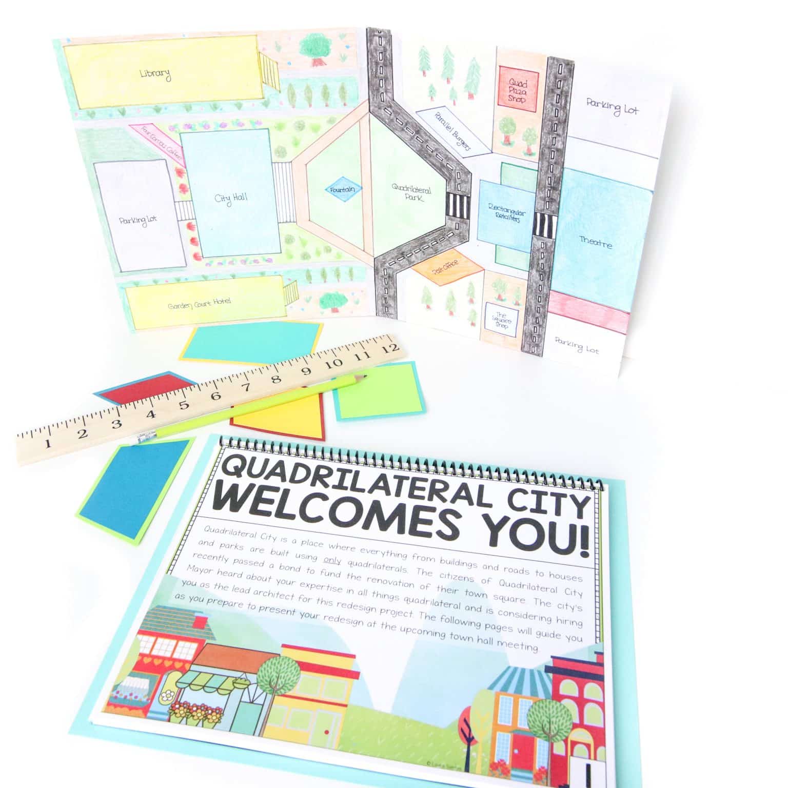 Quadrilateral City Is A Geometry Project That Sparks Your Students ...